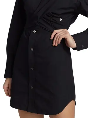 Alexander Wang Cross-front Shirt Dress