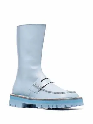 Camper Eki Mid-calf Boots - Blue