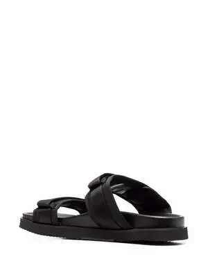Tommy Hilfiger Logo-plaque Touch-strap Sandals