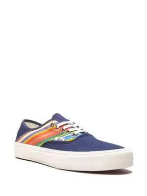 VANS Authentic Retro Stripes Sneakers - Blue