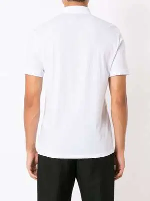 Armani Exchange Logo-print Polo Shirt - White