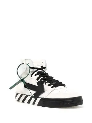 Off-White Vulcanized High-top Sneakers - White