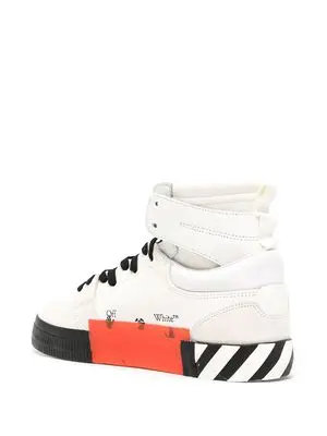 Off-White Vulcanized High-top Sneakers - White