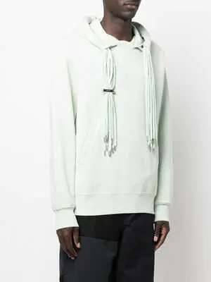 AMBUSH Multicord Logo-print Hoodie - Green