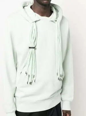 AMBUSH Multicord Logo-print Hoodie - Green