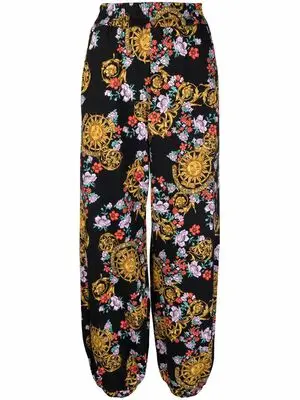 Versace Sun Flower Garland Trousers