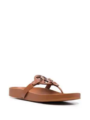 Tory Burch Logo-patch Thong Sandals