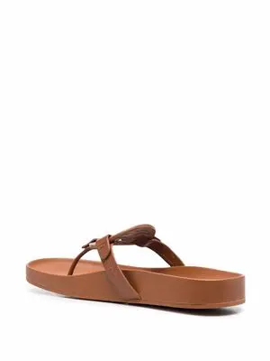 Tory Burch Logo-patch Thong Sandals