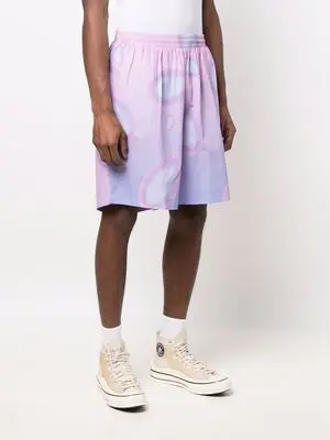 BONSAI Circle-print Gradient Shorts