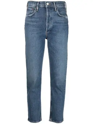 AGOLDE Cropped Denim Jeans