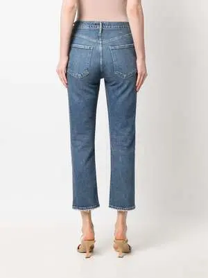 AGOLDE Cropped Denim Jeans