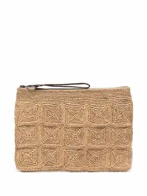 IBELIV Tanala Woven Clutch - Neutrals