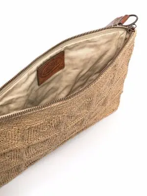 IBELIV Tanala Woven Clutch - Neutrals