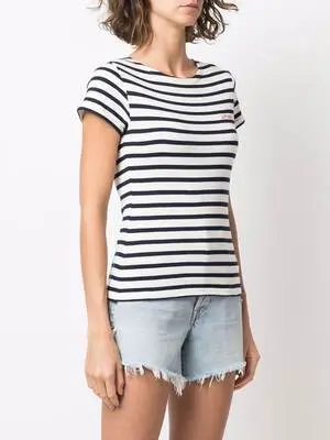 Maison Labiche Organic Cotton Striped T-shirt