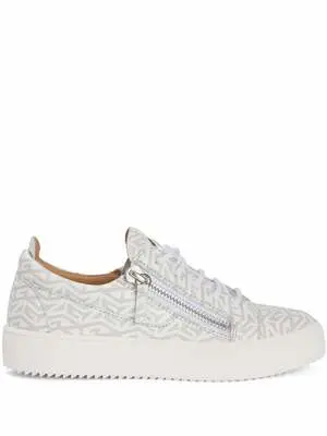 GIUSEPPE ZANOTTI Frankie Monogram Low-top Sneakers