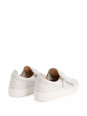 GIUSEPPE ZANOTTI Frankie Monogram Low-top Sneakers