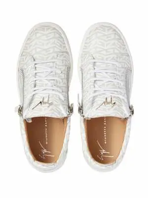 GIUSEPPE ZANOTTI Frankie Monogram Low-top Sneakers