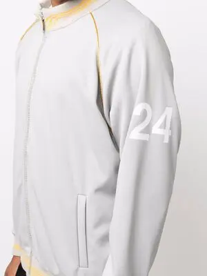 424 Zipped Track Jacket - Neutrals