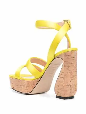SERGIO ROSSI Antonia Satin Sandals