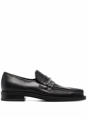Martine Rose Leather Loafers - Black