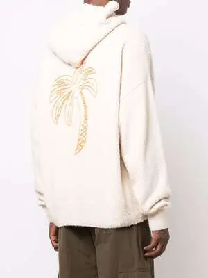 Palm Angels Palm-print Hoodie