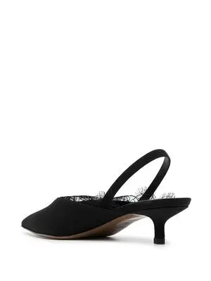 NEOUS Slingback Pumps - Black