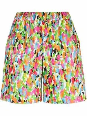 Msgm Pleated Shorts For Women