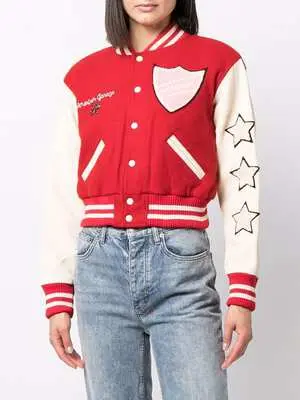 HTC LOS ANGELES Multi-patch Varsity Jacket
