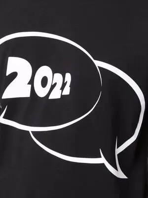Comme Des Garçons Logo-print Short Sleeve T-shirt - Black