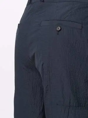 FERRAGAMO Multi-pocket Seersucker Trousers