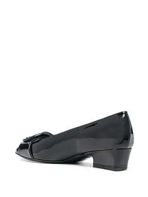 FERRAGAMO Buckle-detail Pumps - Black