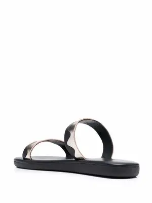 ANCIENT GREEK SANDALS Paralia Zigzag-band Leather Sandals