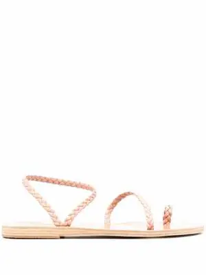 ANCIENT GREEK SANDALS Eleftheria Braided Sandals - Pink