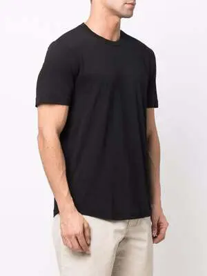 JAMES PERSE Short-sleeve Cotton T-shirt - Black