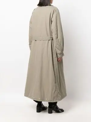 MAISON MARGIELA Deconstructed Trench Coat - Green