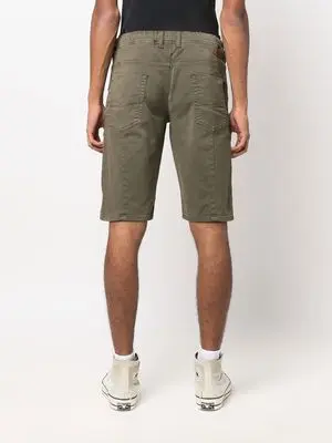 DIESEL® Drawstring Denim Shorts - Green