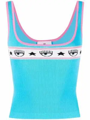 Chiara Ferragni Ribbed Tops