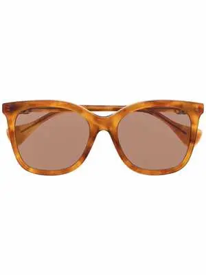 Gucci Gg Cat-eye Sunglasses - Brown