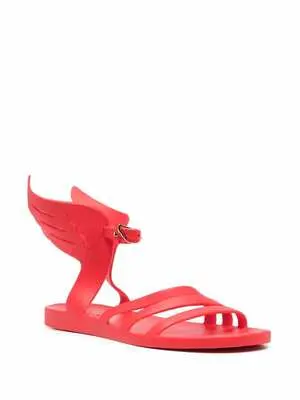 ANCIENT GREEK SANDALS Ikaria Jelly Sandals - Red