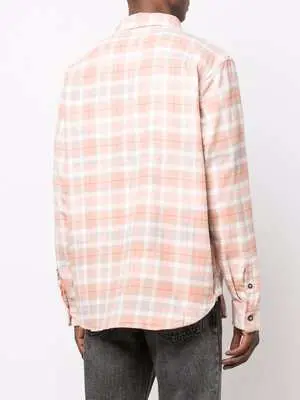 DIESEL® Logo-patch Patterned Shirt