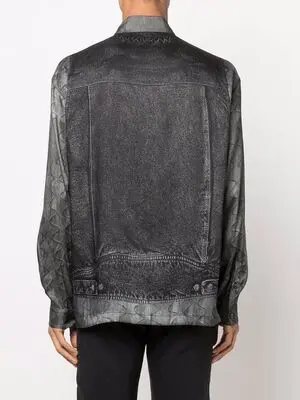 DIESEL® Gilliam Long-sleeve Satin Shirt