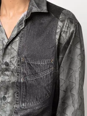 DIESEL® Gilliam Long-sleeve Satin Shirt