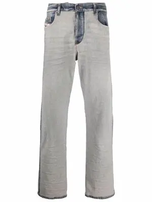 DIESEL® Straight-leg Denim Jeans - Grey