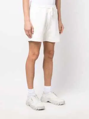 DIESEL® Cotton Track Shorts With Drawstring Waist