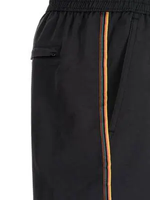 Paul Smith Side-stripe Swim Shorts - Black