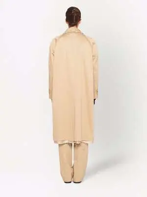 Miu Miu Single-breasted Chino Coat