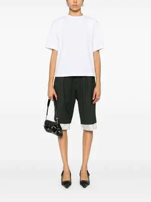 Alexander Mcqueen Drop Shoulder T-shirts For Women