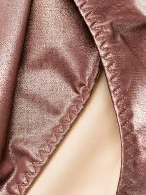 ALESSANDRO VIGILANTE Asymmetric Swimsuit - Brown