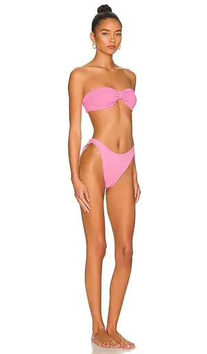 Hunza G Jean Bikini Set - Bubblegum