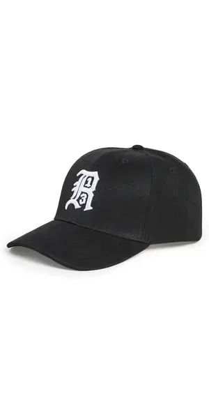 R13 Baseball Cap - Black/white